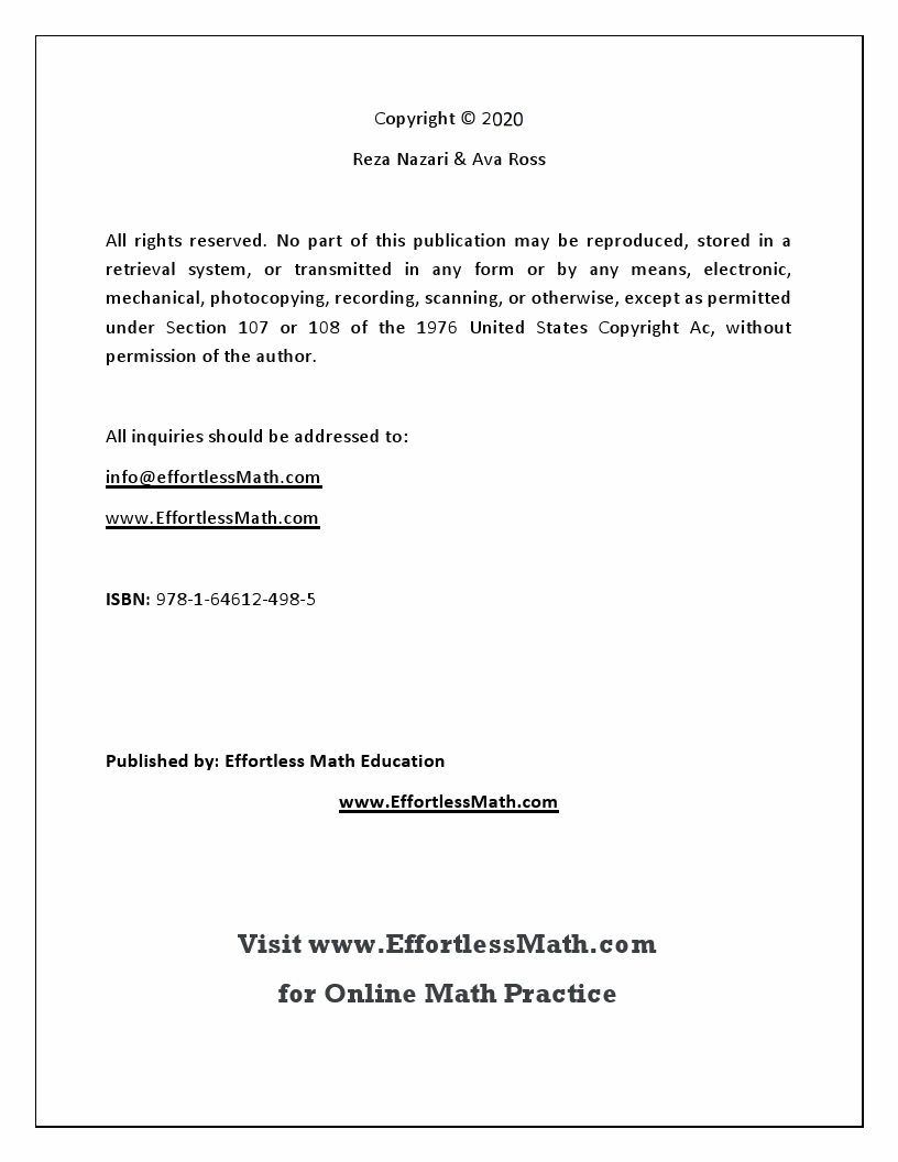 TABE 11 & 12 Math Workbook 2020 – 2021 for Level D: The Most ...