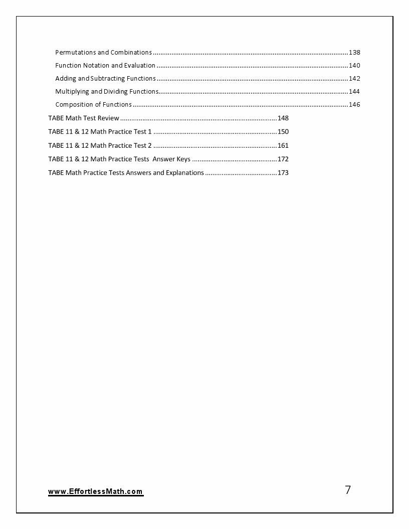 TABE 11 & 12 Math Workbook 2020 – 2021 for Level D: The Most ...