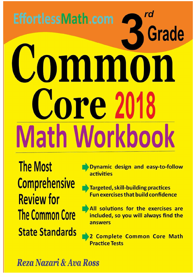 3rd Grade Common Core Math Workbook: The Most Comprehensive Review for ...