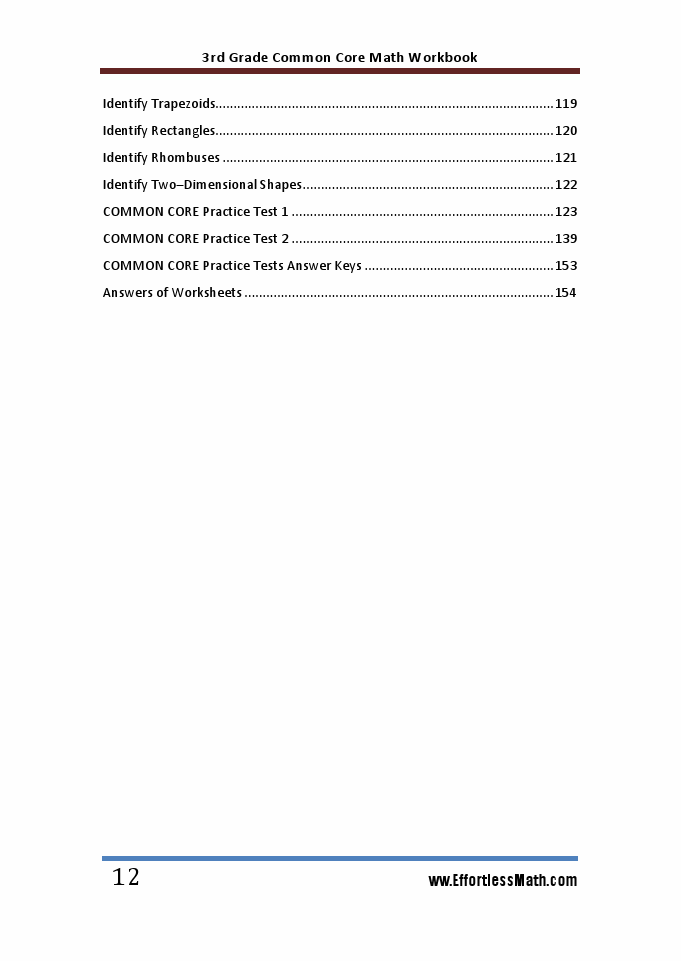 3rd Grade Common Core Math Workbook: The Most Comprehensive Review for ...
