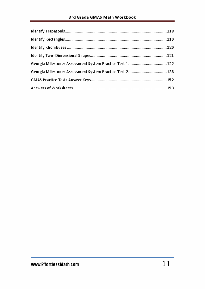 3rd Grade Georgia Milestones Math Workbook 2018: The Most Comprehensive ...