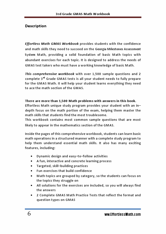 3rd Grade Georgia Milestones Math Workbook 2018: The Most Comprehensive ...