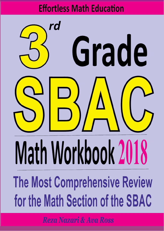 3rd Grade SBAC Math Workbook 2018: The Most Comprehensive Review for ...