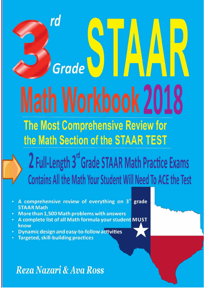 3rd Grade STAAR Math Workbook 2018: The Most Comprehensive Review for ...