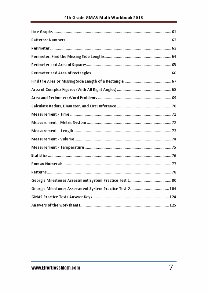 4th Grade Georgia Milestones Math Workbook 2018: The Most Comprehensive ...