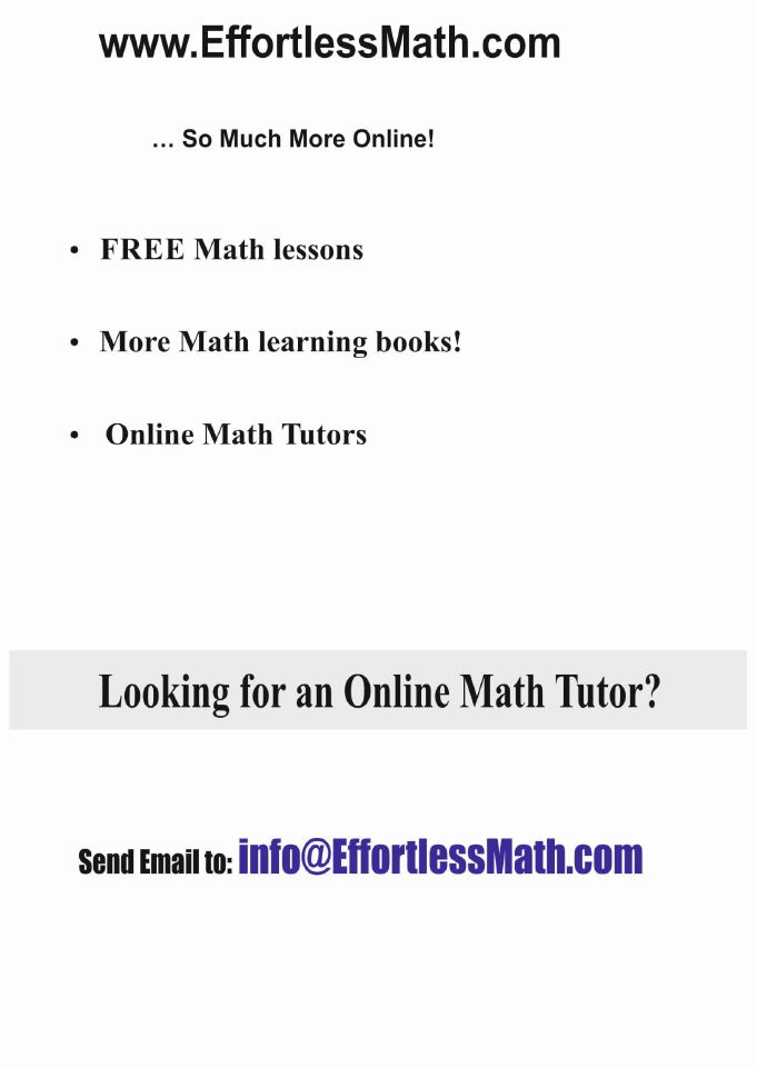 5th Grade FSA Math Workbook 2018: The Most Comprehensive Review for the ...