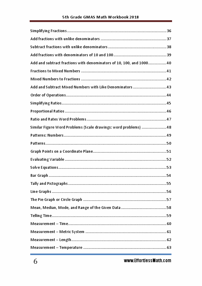 5th Grade Georgia Milestones Math Workbook 2018: The Most Comprehensive ...