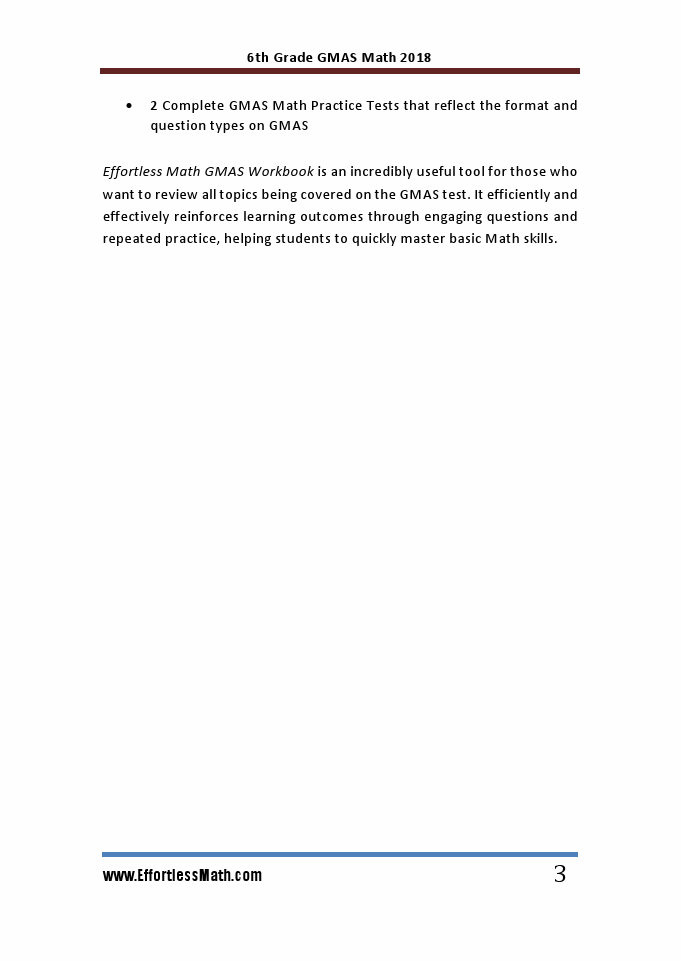 Grade 6 Georgia Milestones Math Workbook | Effortless Math