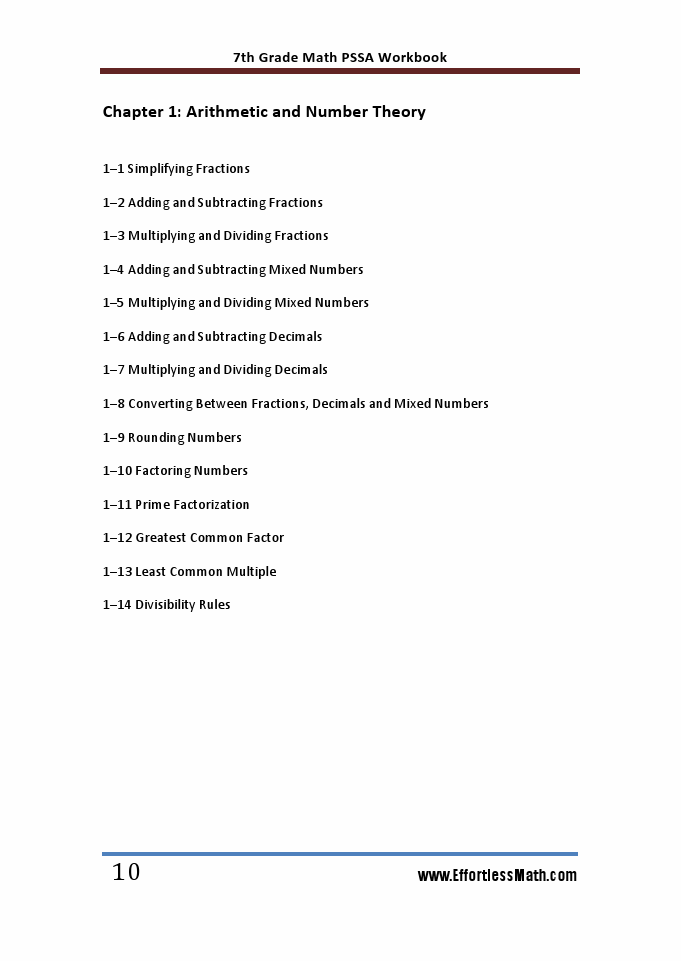 7th Grade PSSA Math Workbook 2018: The Most Comprehensive Review for ...