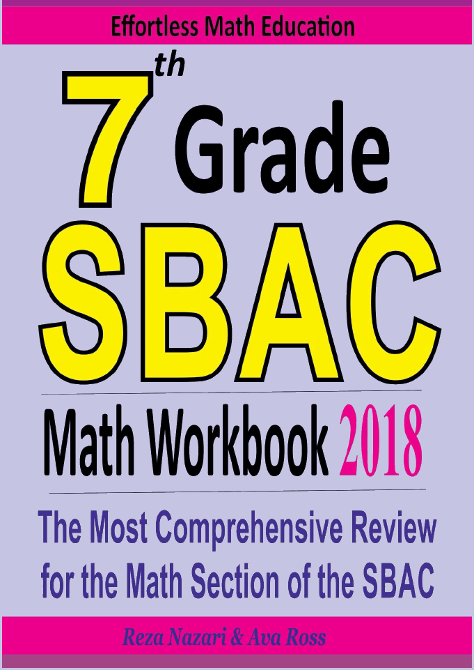 7th Grade SBAC Math Workbook 2018: The Most Comprehensive Review for ...