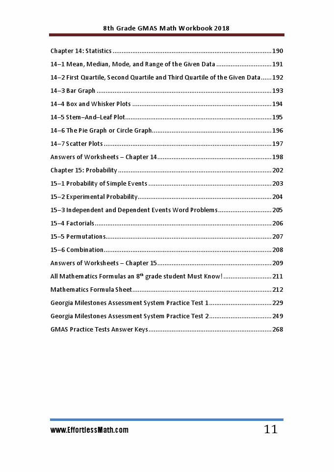 8th Grade Georgia Milestones Math Workbook 2018: The Most Comprehensive ...