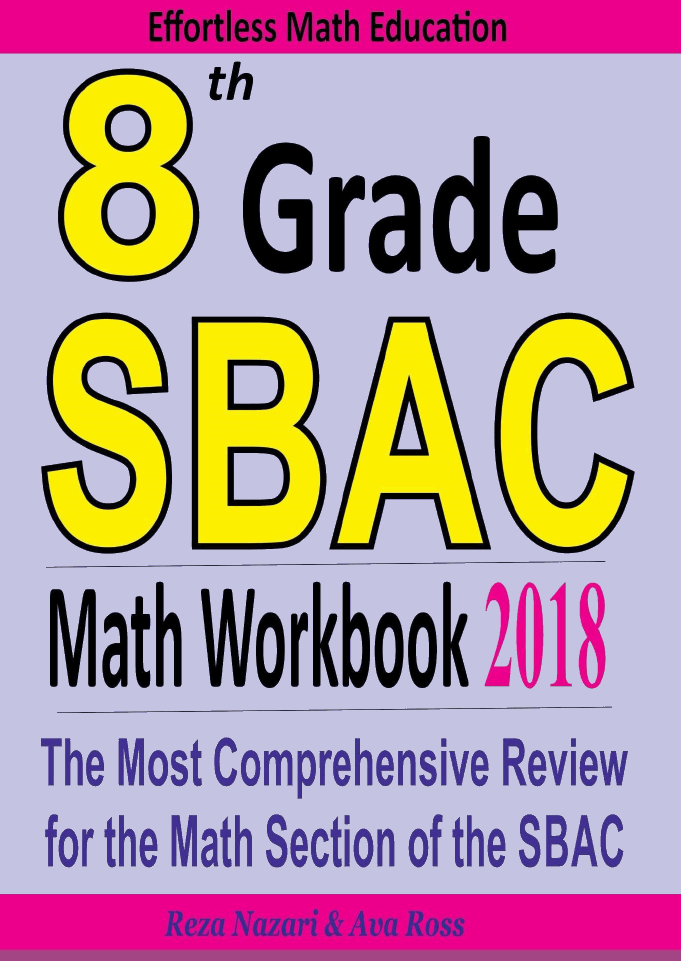 8th Grade SBAC Math Workbook 2018: The Most Comprehensive Review for ...