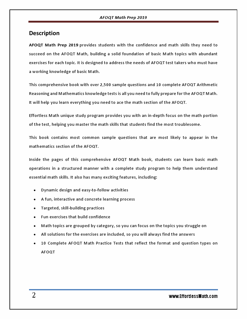 AFOQT Math Prep 2019: A Comprehensive Review and Ultimate Guide to the ...