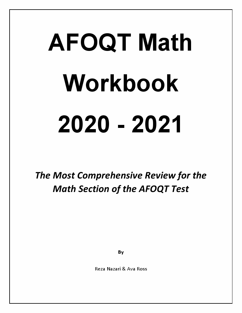 AFOQT Math Workbook 2020 & 2021: Extra Practice for an Excellent Score ...