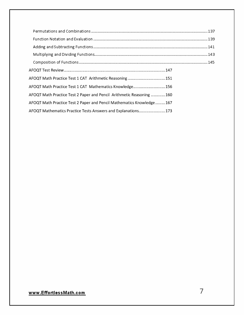 AFOQT Math Workbook 2020 & 2021: Extra Practice for an Excellent Score ...