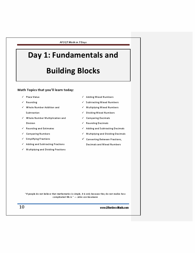 AFOQT Math in 7 Days: Step-By-Step Guide to Preparing for the AFOQT ...
