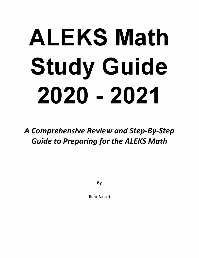 Aleks Formula Sheet at Staci Clarke blog