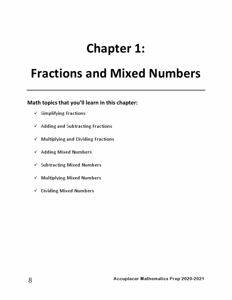 Accuplacer Math Prep 2020-2021: The Most Comprehensive Review and ...