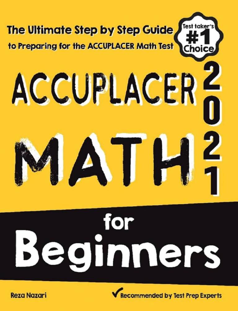 Top 10 Accuplacer Math Prep Books (Our 2021 Favorite Picks ...