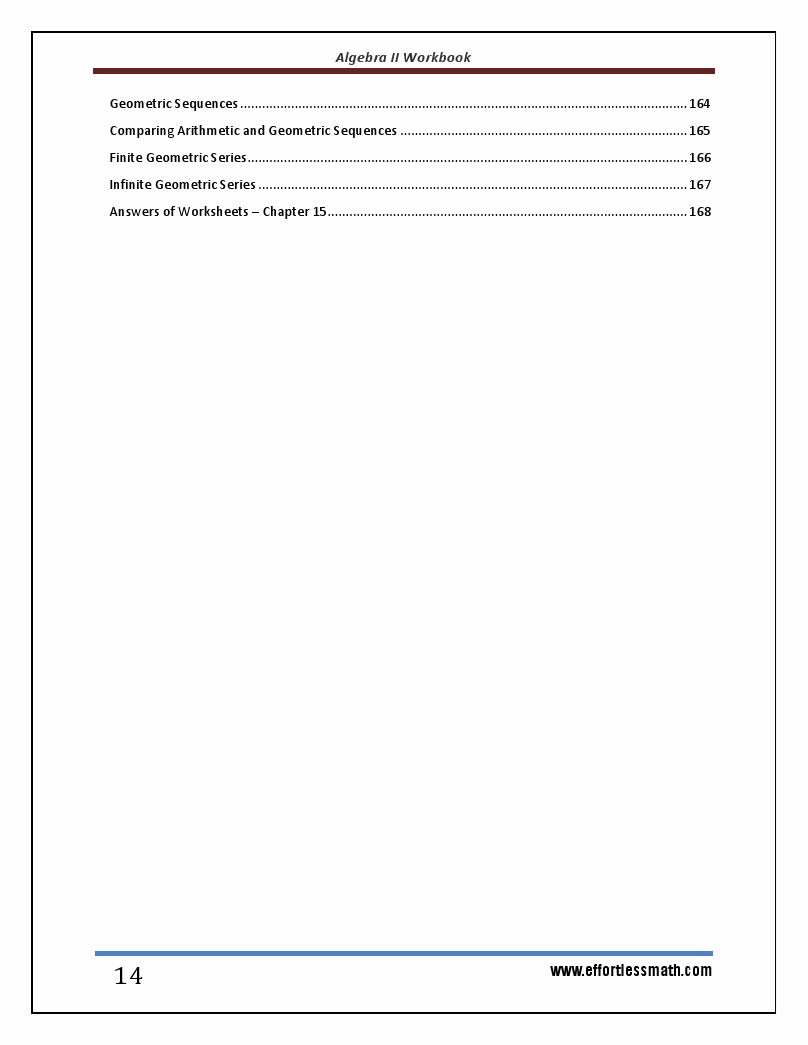 Algebra 2 Workbook A Comprehensive Review And Step By Step Guide For