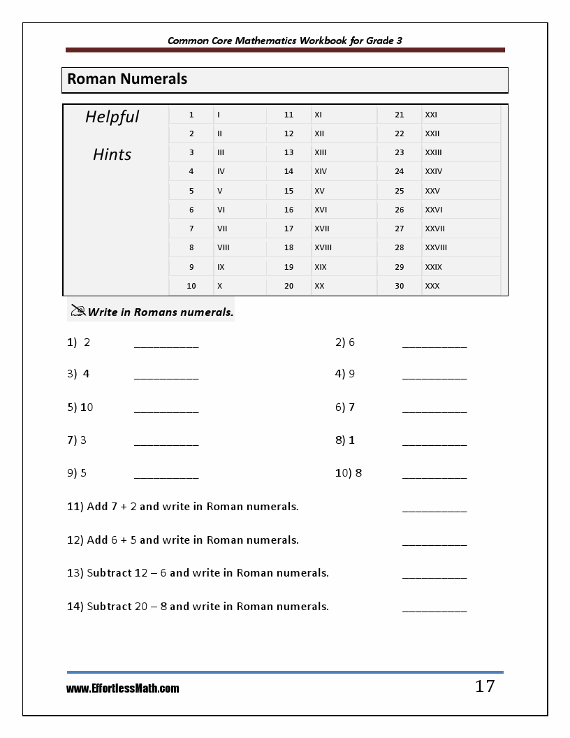 Common Core Mathematics Workbook For Grade 3: Step-By-Step Guide to ...