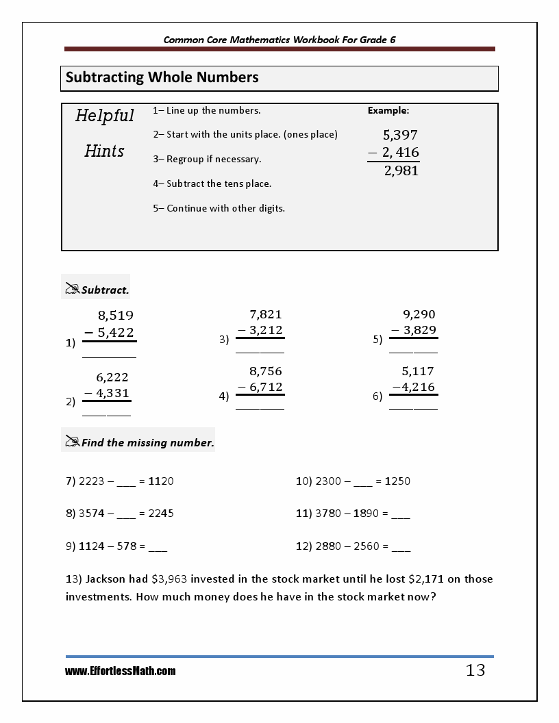 Common Core Mathematics Workbook For Grade 6 Step By Step Guide To common-core-mathematics-workbook-for-grade-6-step-by-step-guide-to