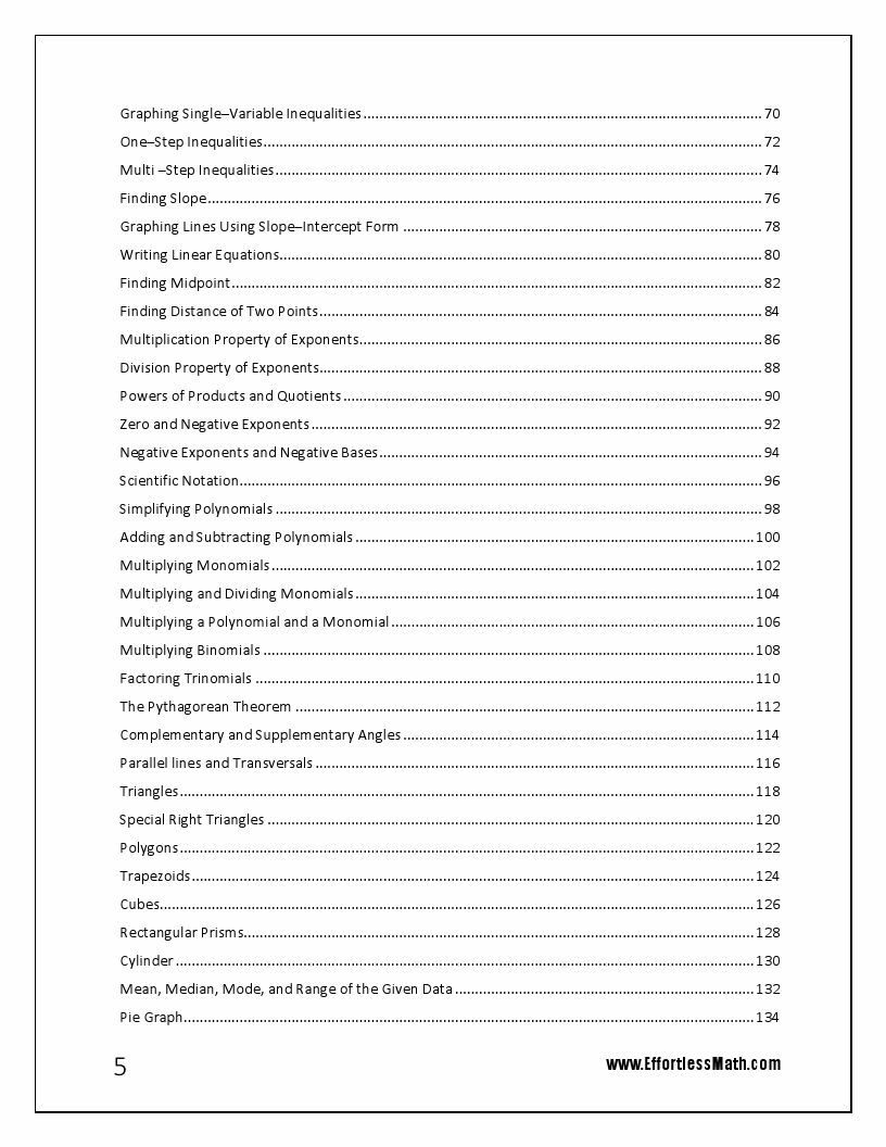 Comprehensive Math Workbook for the ALEKS Test: Student Workbook and 2 ...