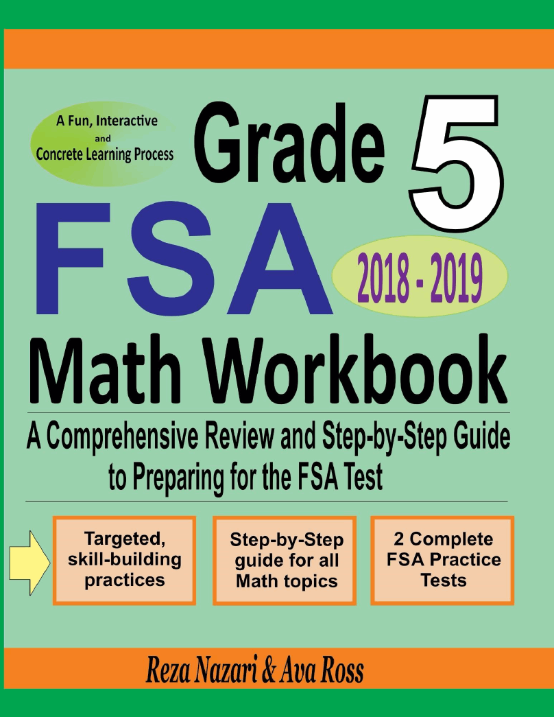 Grade 5 FSA Mathematics Workbook 2018 - 2019: A Comprehensive Review ...