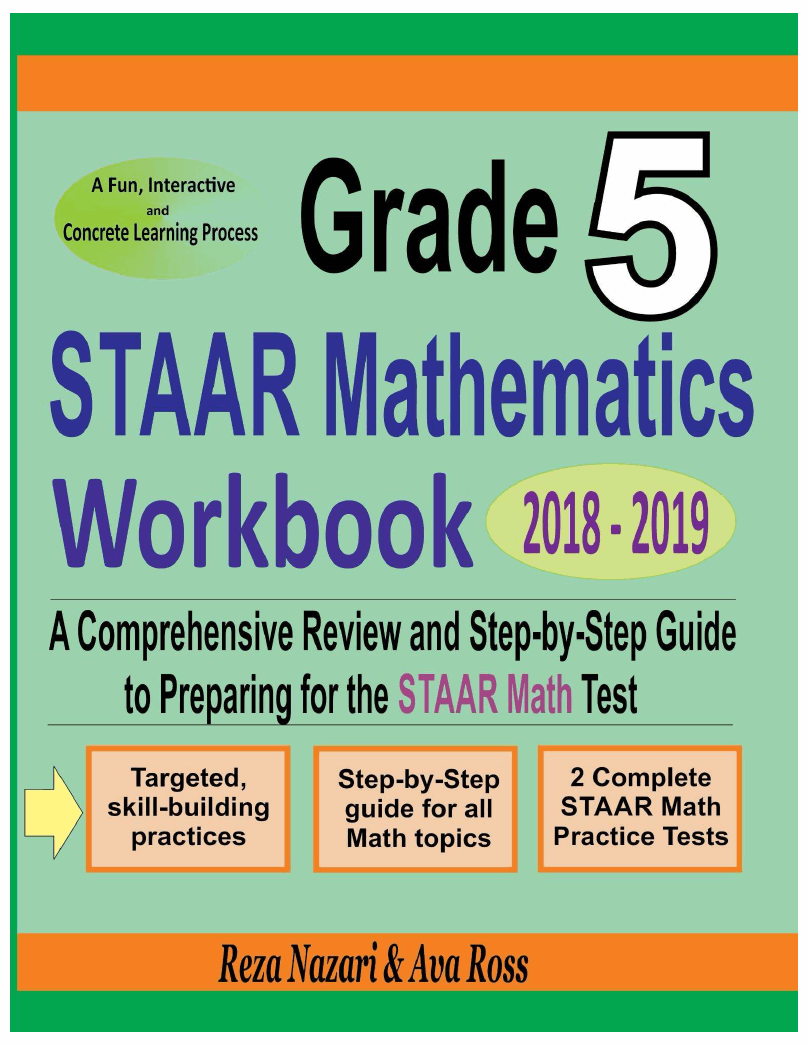 Grade 5 STAAR Mathematics Workbook 2018 – 2019: A Comprehensive Review ...