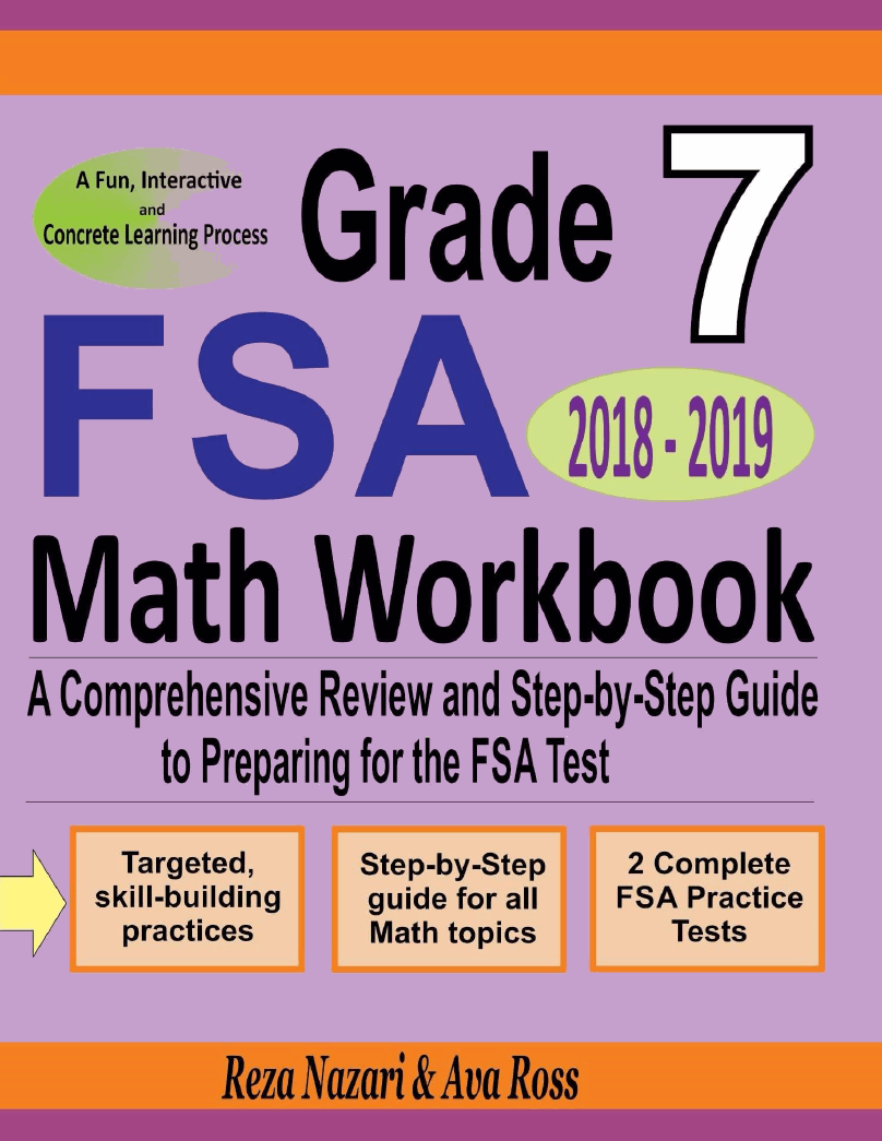 Grade 7 FSA Mathematics Workbook 2018 – 2019: A Comprehensive Review ...