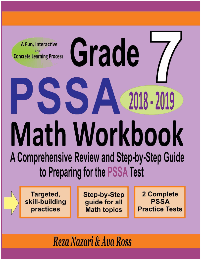 Grade 7 PSSA Mathematics Workbook 2018 – 2019: A Comprehensive Review ...