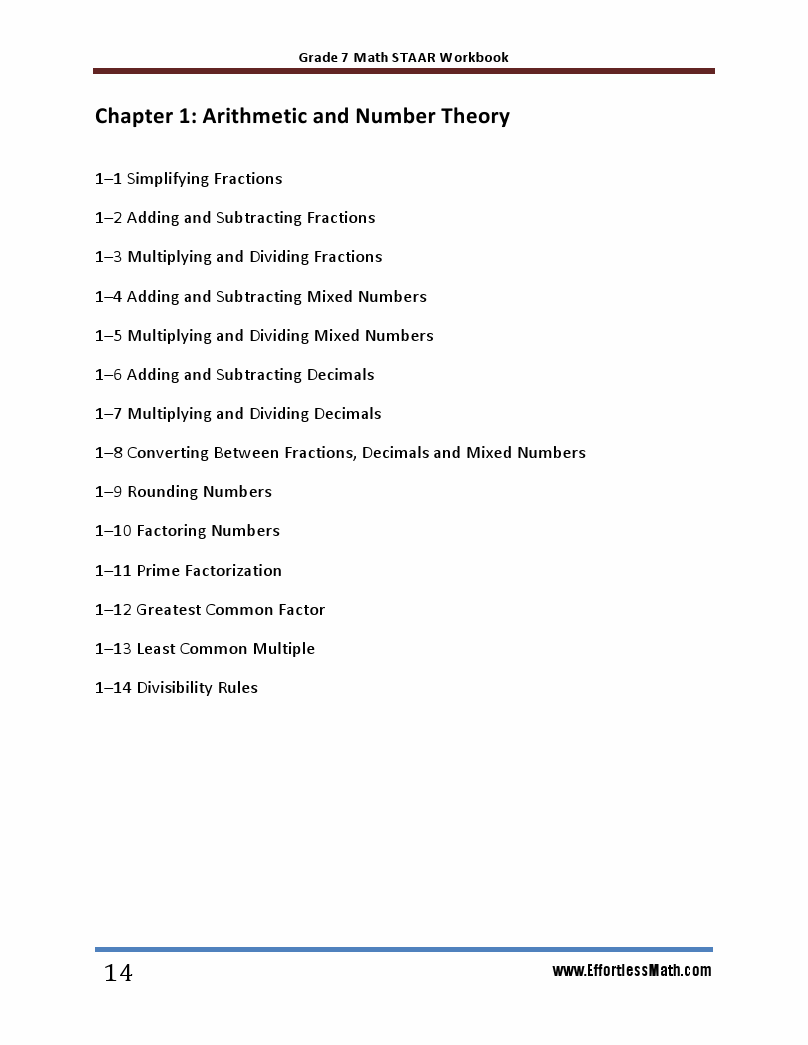 Grade 7 STAAR Mathematics Workbook 2018 – 2019: A Comprehensive Review ...