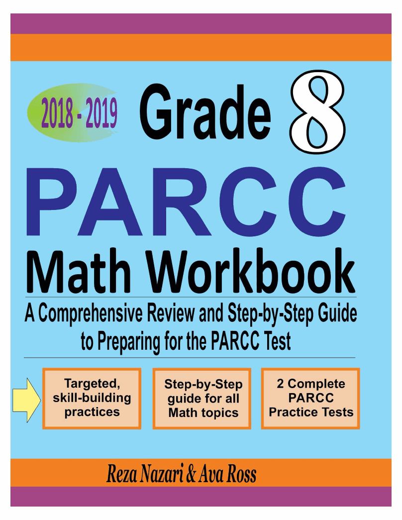 Grade 8 PARCC Mathematics Workbook 2018 – 2019: A Comprehensive Review ...