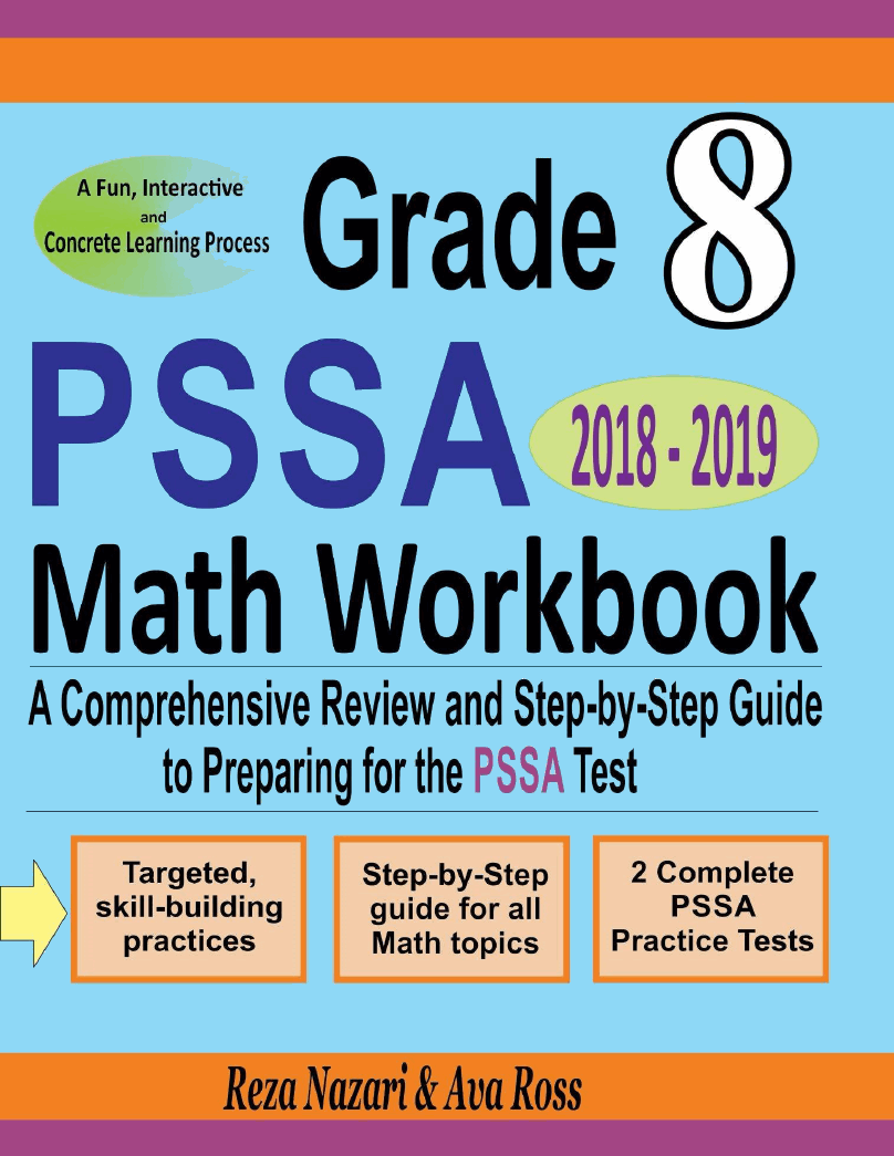 Grade 8 PSSA Mathematics Workbook 2018 – 2019: A Comprehensive Review ...