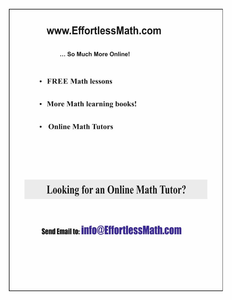 HSPT Math in 7 Days: Step-By-Step Guide to Preparing for the HSPT Math ...