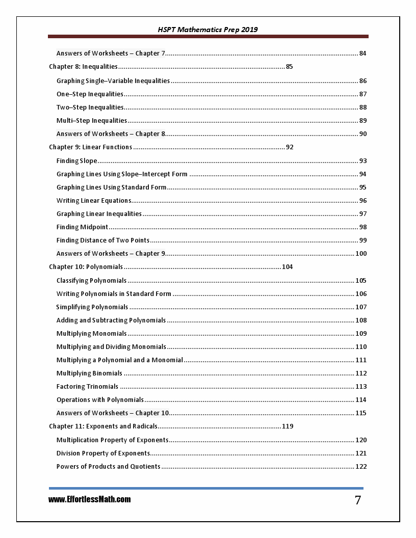 HSPT Mathematics Prep 2019: A Comprehensive Review and Ultimate Guide ...