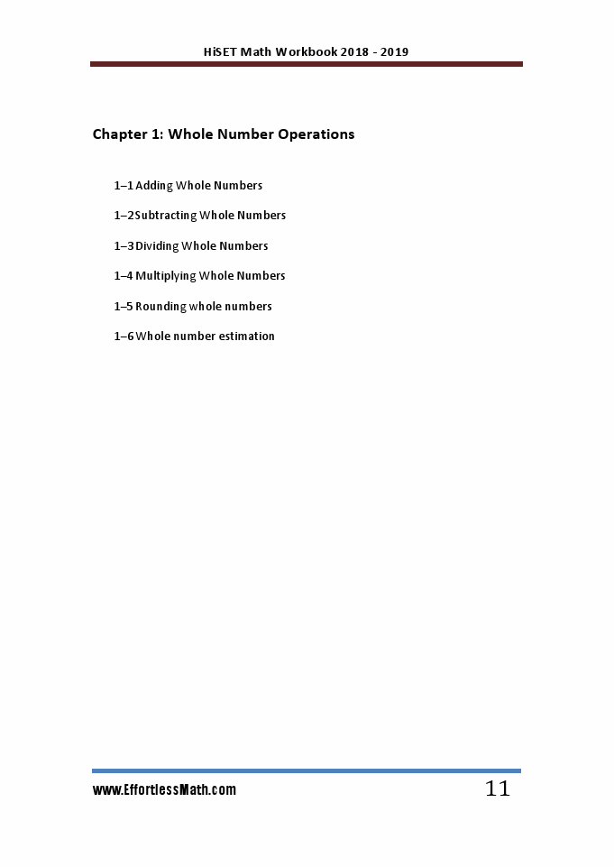 HiSET Math Workbook 2018 – 2019: The Most Comprehensive Review for the ...