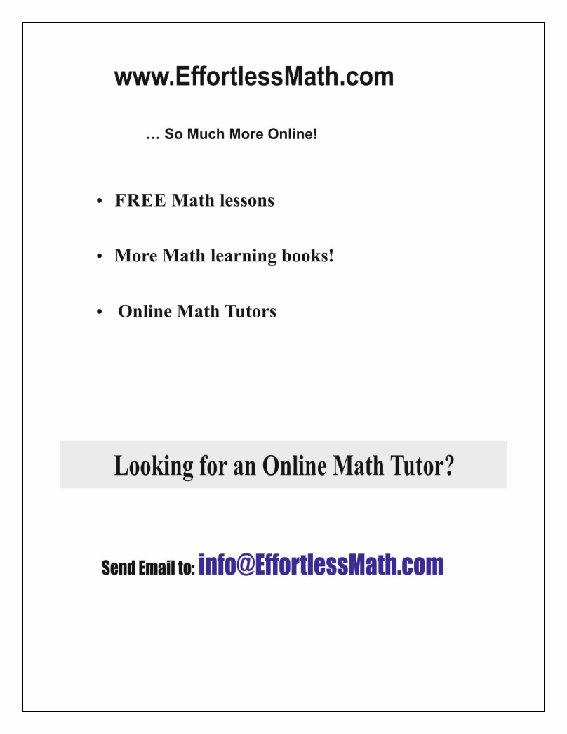 HiSET Math in 7 Days: Step-By-Step Guide to Preparing for the HiSET ...
