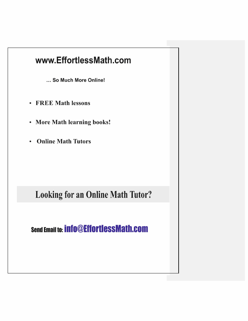 ISEE Upper Level Math in 7 Days: Step-By-Step Guide to Preparing for ...