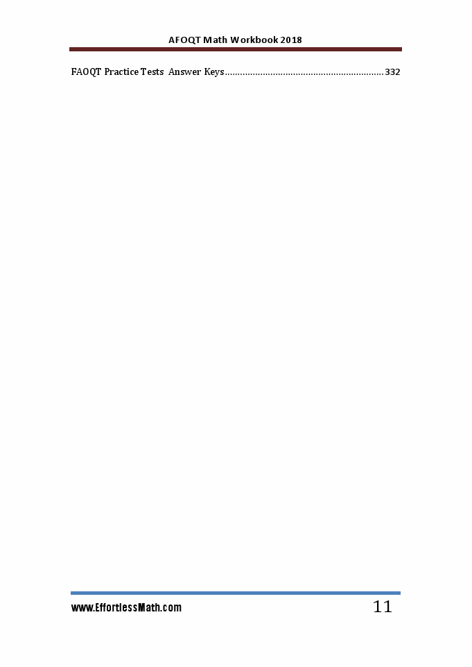 Math Workbook for AFOQT 2018: The Most Comprehensive Review for the ...