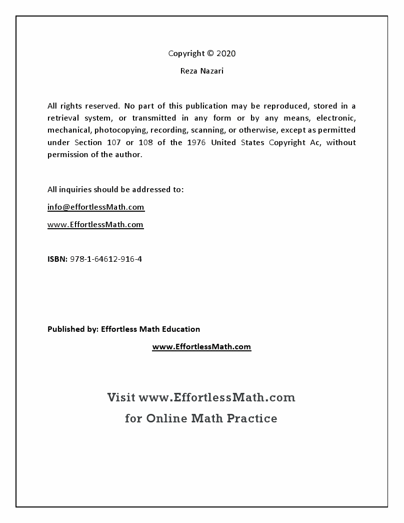 PSAT Math Exercise Book 2020-2021: Student Workbook and Two Full-Length ...