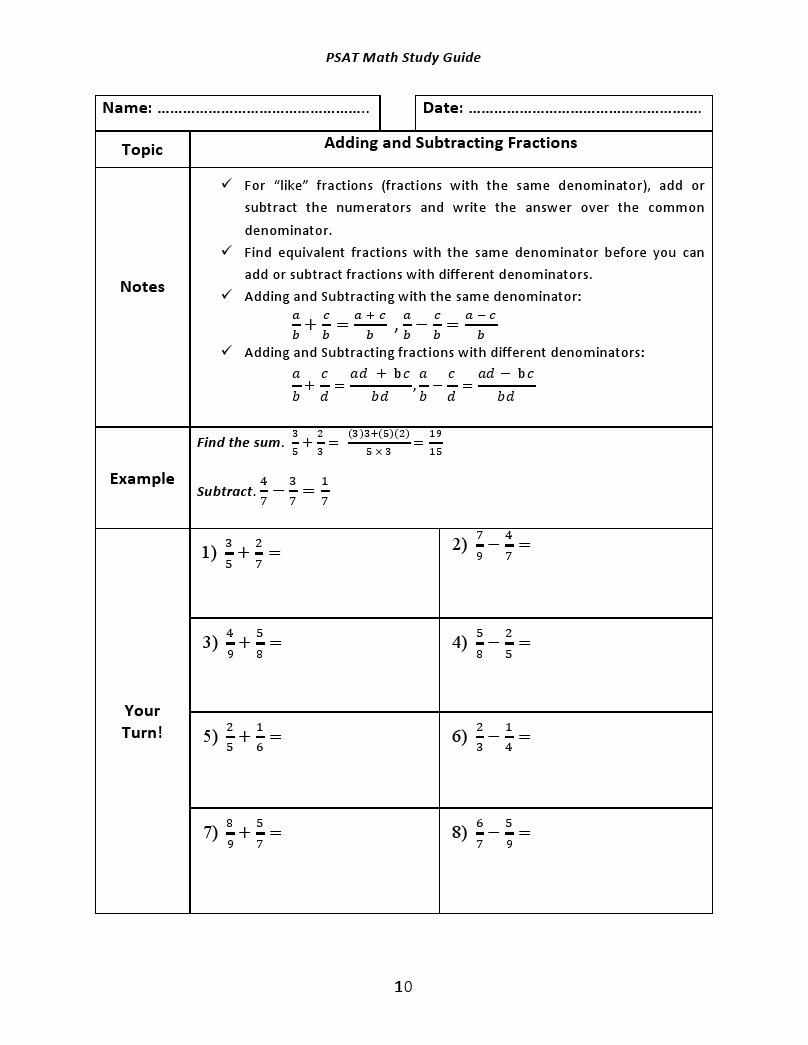 PSAT Math Study Guide 2020 – 2021: A Comprehensive Review and Step-By ... PSAT Math Study Guide 2020 – 2021: A Comprehensive Review and Step-By ...