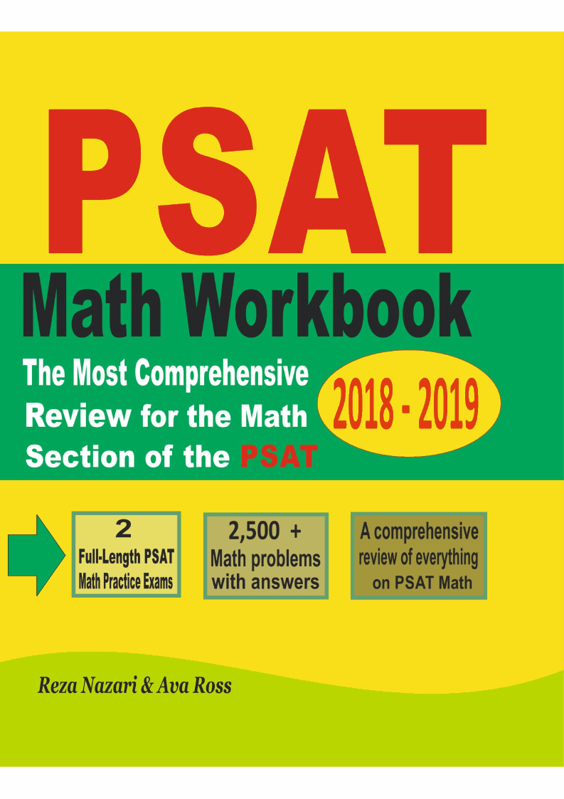 PSAT Math Workbook 2018 – 2019: The Most Comprehensive Review for the ...