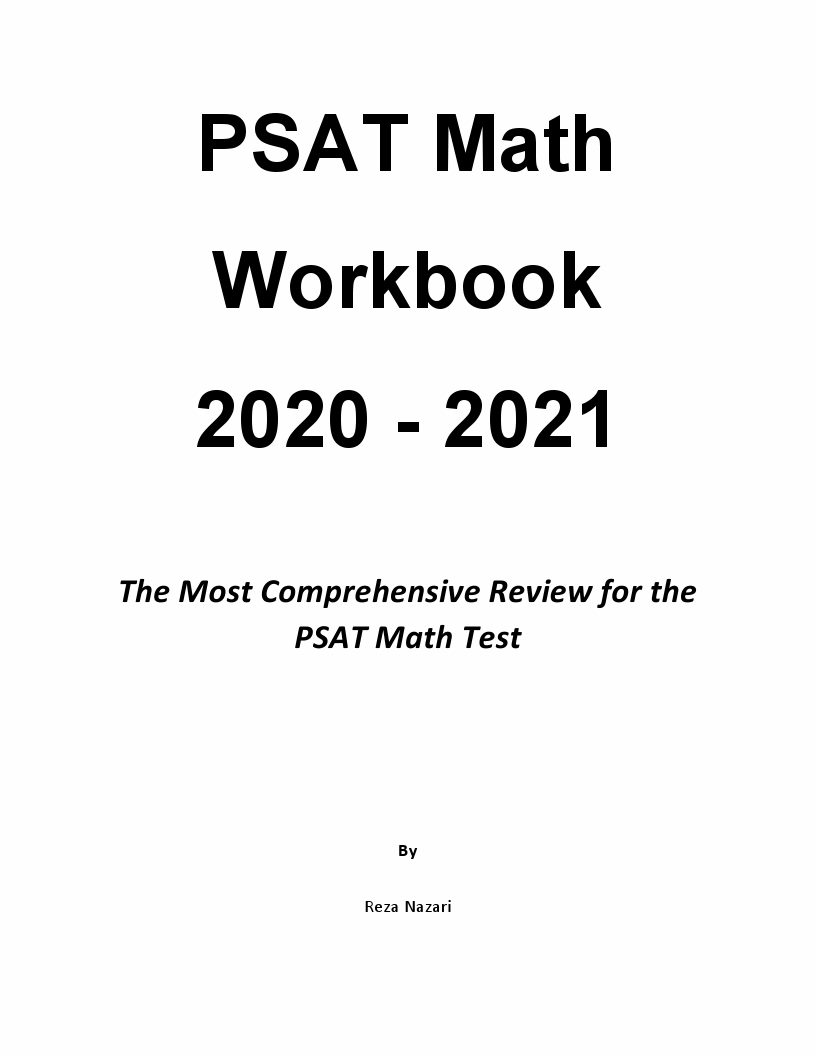 PSAT Math Workbook 2020 – 2021: The Most Comprehensive Review for the ...