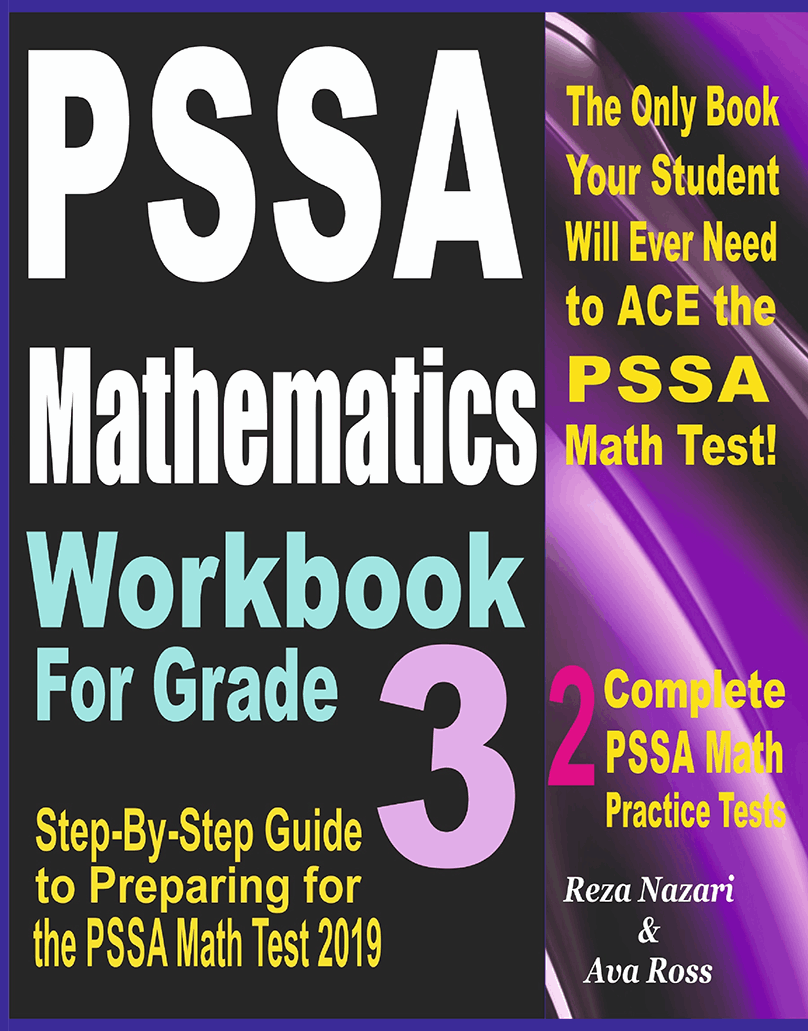 PSSA Mathematics Workbook For Grade 3: Step-By-Step Guide to Preparing ...