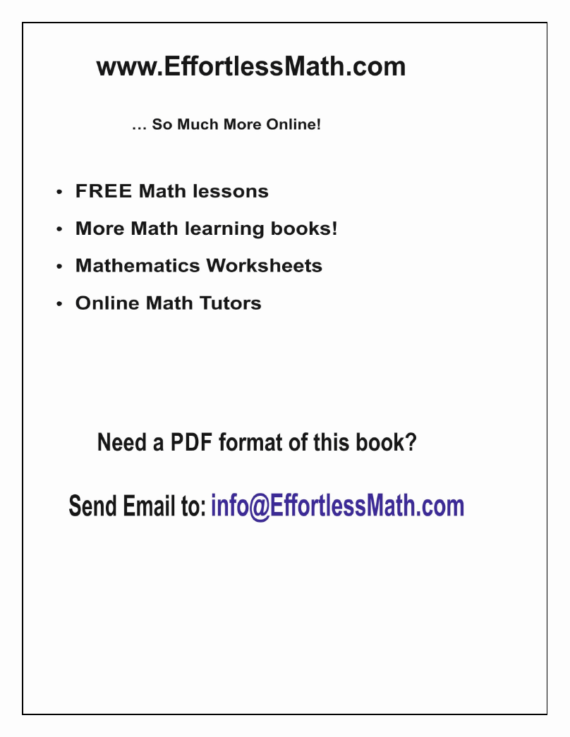 PSSA Mathematics Workbook For Grade 4: Step-By-Step Guide to Preparing ...