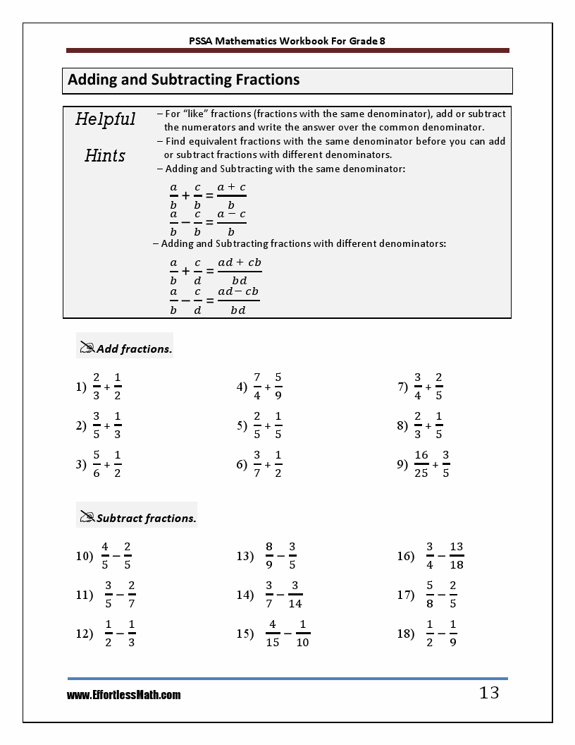 PSSA Mathematics Workbook For Grade 8 Step By Step Guide To Preparing pssa-mathematics-workbook-for-grade-8-step-by-step-guide-to-preparing