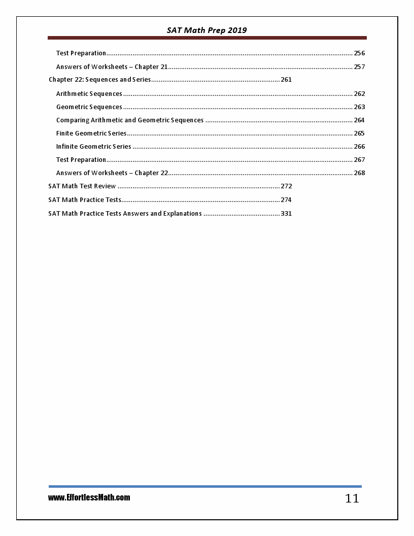 SAT Math Prep 2019: A Comprehensive Review and Ultimate Guide to the ...