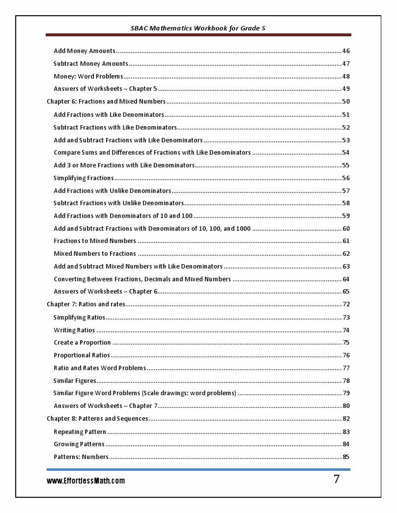 SBAC Mathematics Workbook For Grade 5: Step-By-Step Guide to Preparing ...