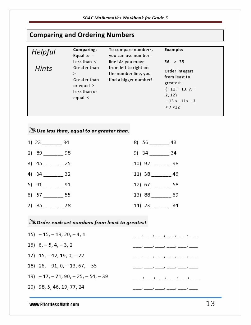 SBAC Mathematics Workbook For Grade 5: Step-By-Step Guide to Preparing ...